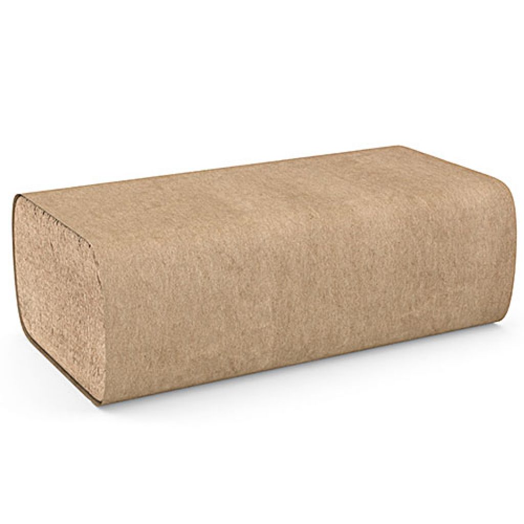 2-PLY BROWN MULTI FOLD TOWELS (4000/CS) - LRS Supply